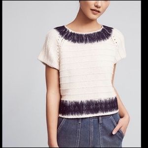 Anthropologie | Sweaters | Feltwork Top By Field Flower By Wendi Reed ...